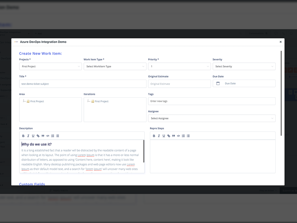 Azure Devops Integration App Integration With Zendesk Support
